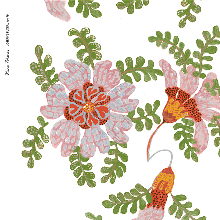 Joseph's Floral – Nine Muses Textiles