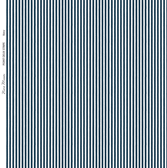 Point Deux Stripe – Nine Muses Textiles