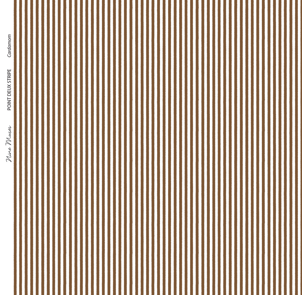 Point Deux Stripe – Nine Muses Textiles